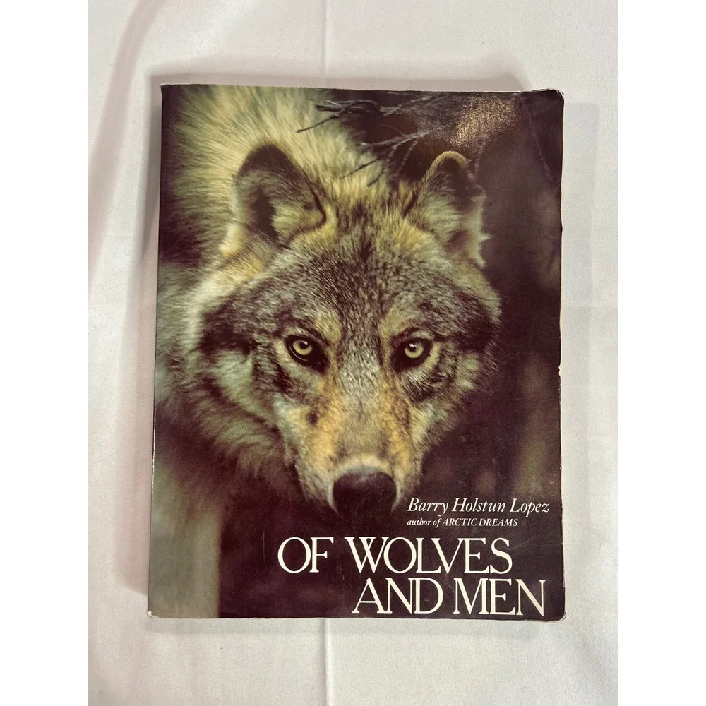 Accents | Of Wolves And Men Barry Lopez Signed Paperback Natural ...